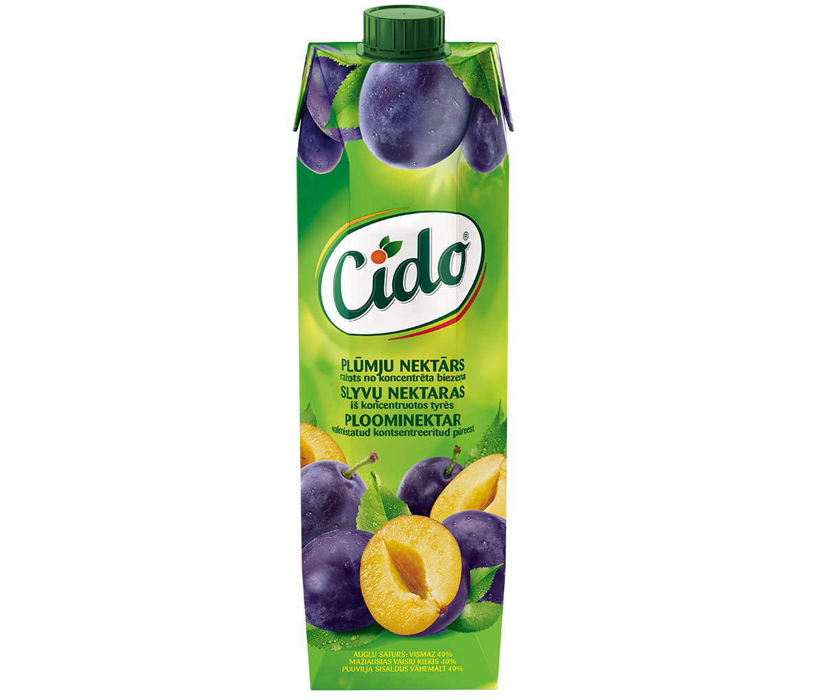Plomme nektar Cido1L - Matim Engros AS